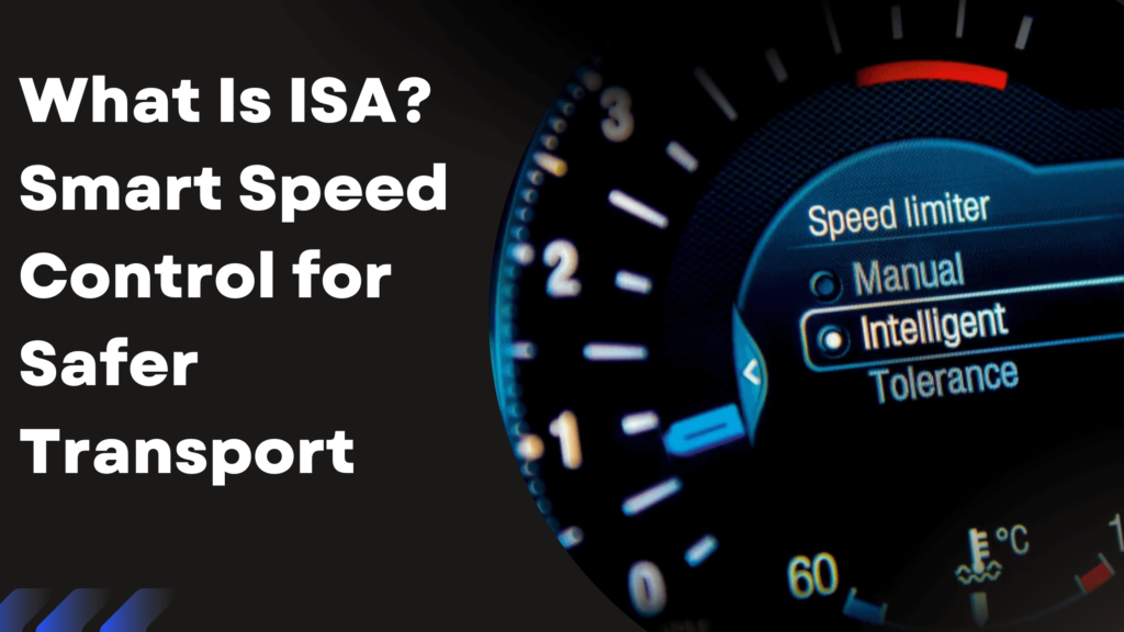 What Is ISA? Smart Speed Control for Safer Transport Resolute Dynamics ...